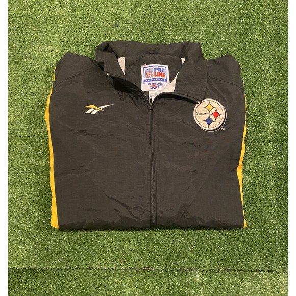 Reebok | Jackets & Coats | Vintage Reebok Pro Line Pittsburgh Steelers ...